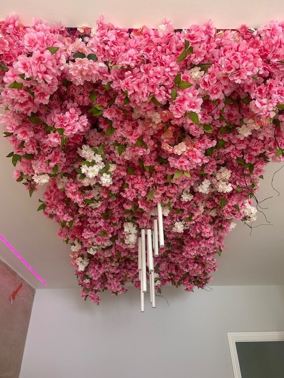 Pink Flower Ceiling Fan