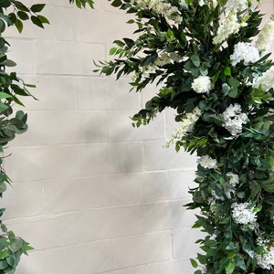 Wedding Flower Columns, Deconstructed Wedding Flower Arch, Flower ...
