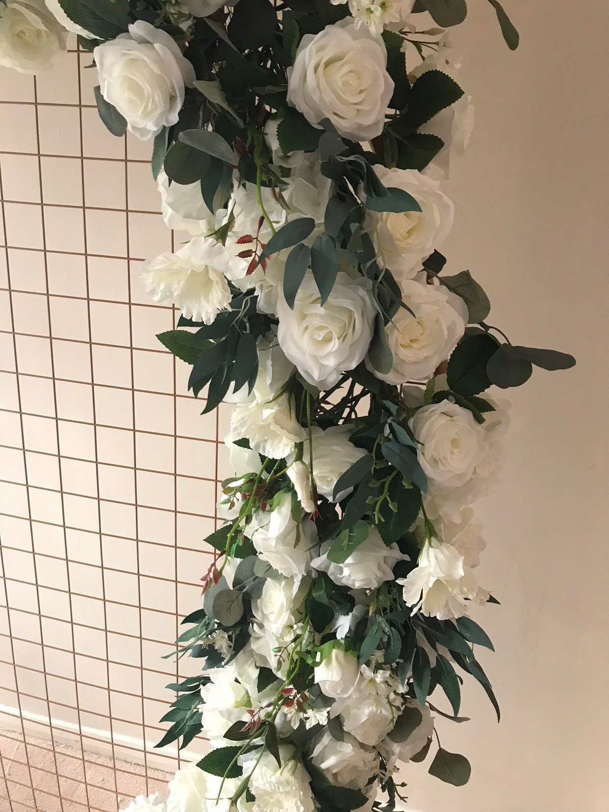 Flower Garland Floral Garland Wedding Flower Garland Flower - Etsy