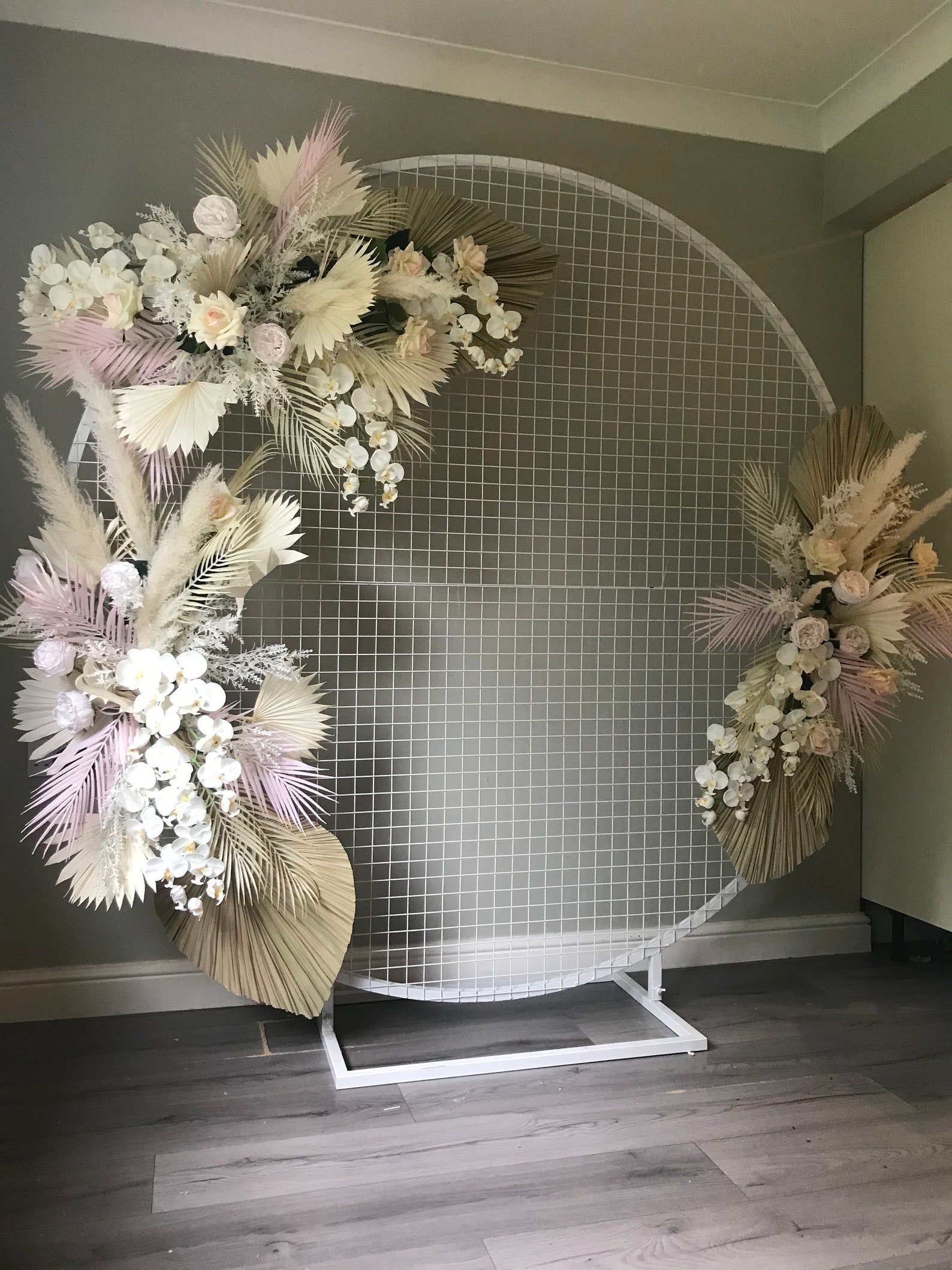 Boho Pampas Arch Swag Pampas Arrangement Boho Wedding Arch - Etsy Australia