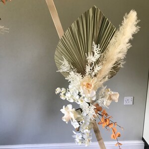 Buy Boho Flower Arch, Boho Flower Swag, Floral Arch, Wedding Arch ...