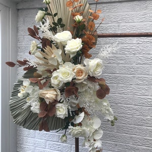 Fall Boho Swag, Arch Swag, Arch Flower Arrangement, Flowerboho Arch ...