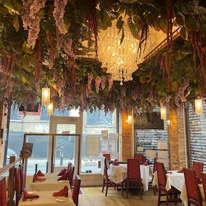 Fall Wisteria Flower Ceiling Wall, Purple Flower Wall Ceiling, Wisteria ...