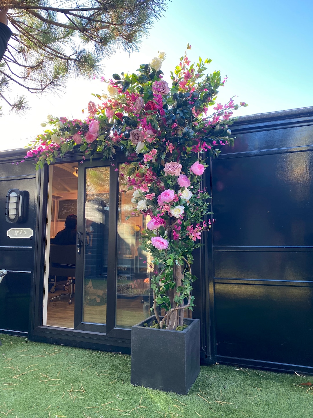 SHOP FRONT, Shop Flower Display, Floral Installation , Artificial ...
