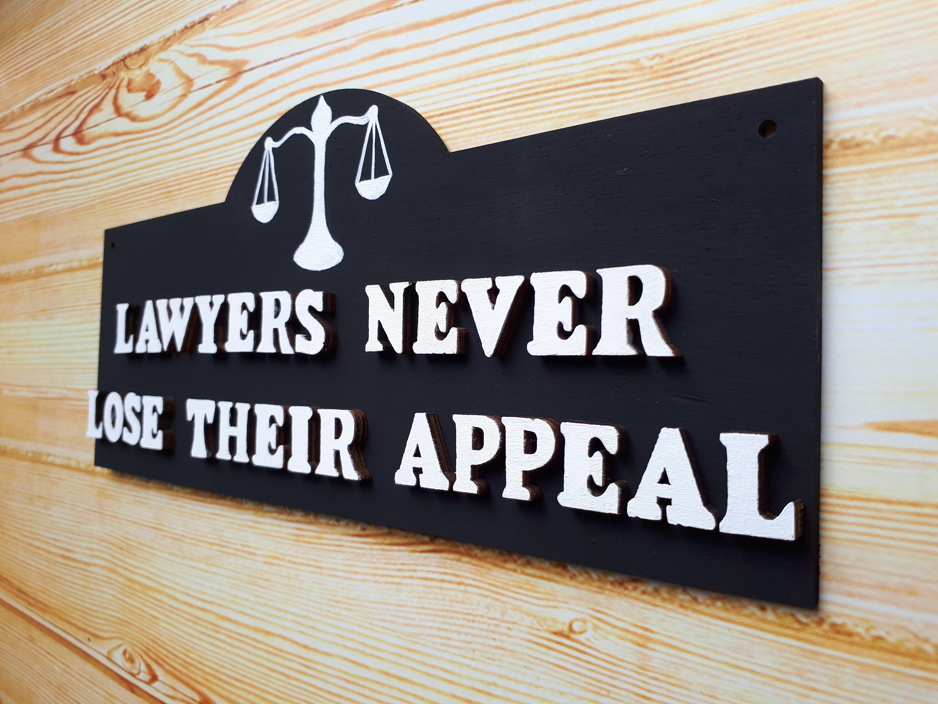 Lawyer Sign Lawyer Gift Law Office Decor Law School - Etsy Canada