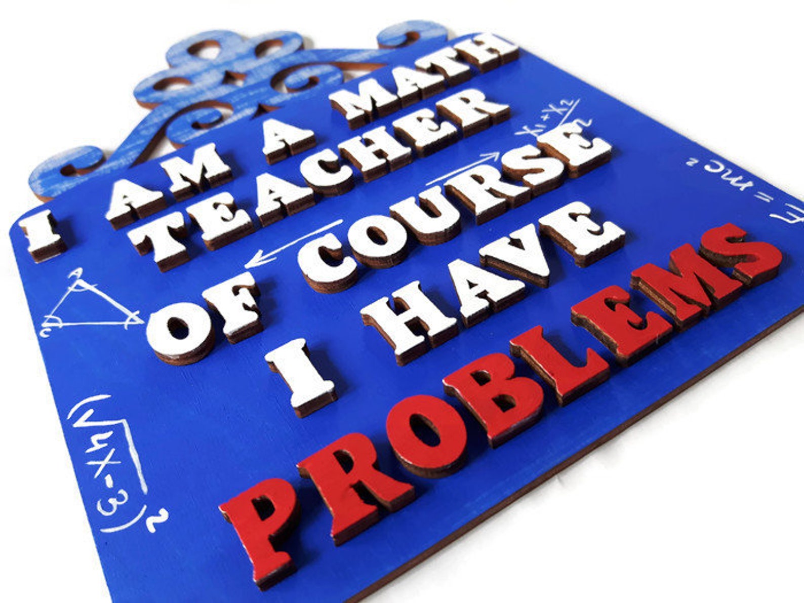 Math Teacher Gift Math Teacher Sign Math Classroom Decor - Etsy Canada