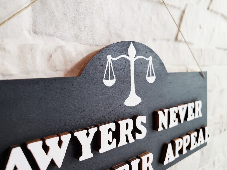 Lawyer Sign Lawyer Gift Law Office Decor Law School - Etsy Canada