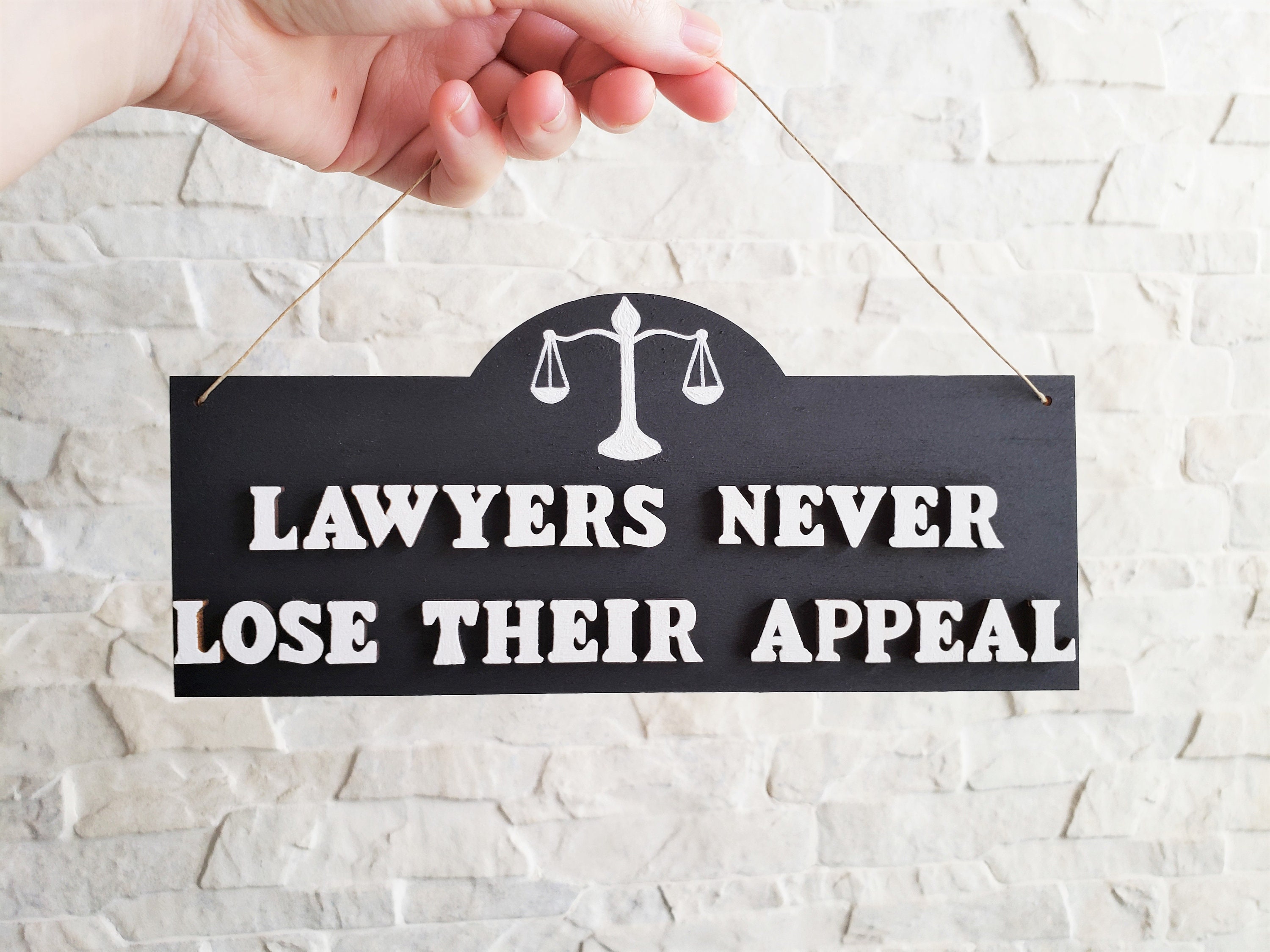 Lawyer Sign Lawyer Gift Law Office Decor Law School - Etsy Canada
