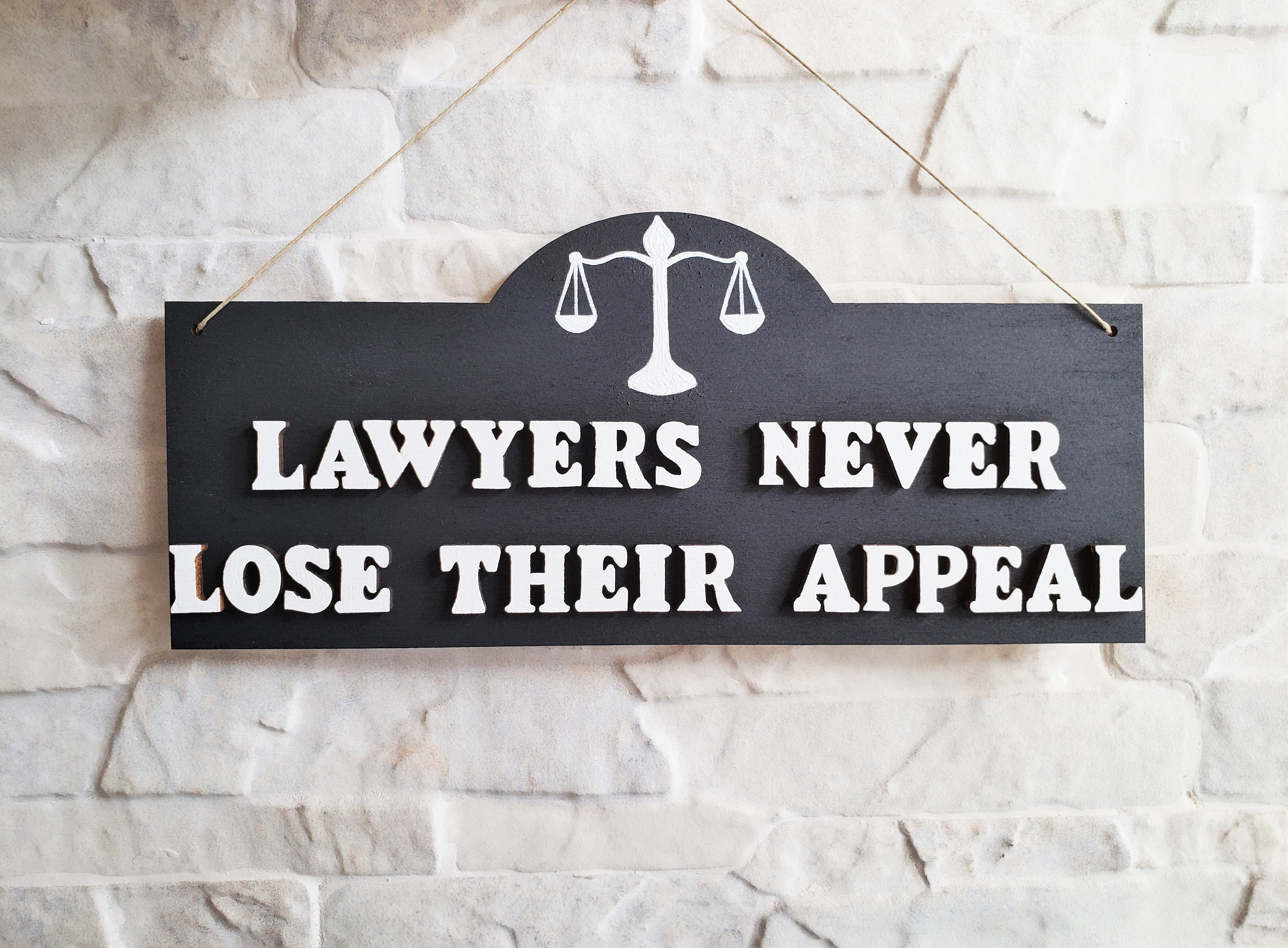 Lawyer Sign Lawyer Gift Law Office Decor Law School - Etsy Canada