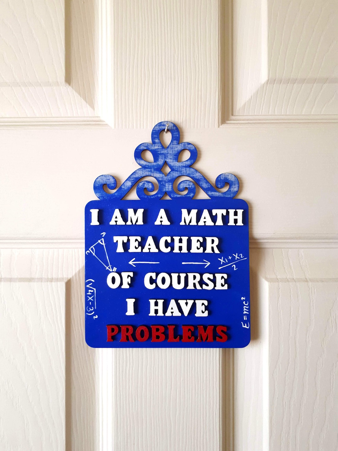 Math Teacher Gift Math Teacher Sign Math Classroom Decor - Etsy Canada