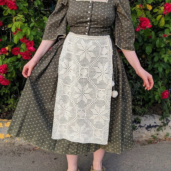 Crocheted Apron - Etsy