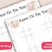 Christian Tic Tac Toe Printable Game | Easter Tic Tac Toe | Sunday ...