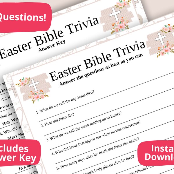 Christian Easter Game Card Etsy Christian Easter Game Card Etsy