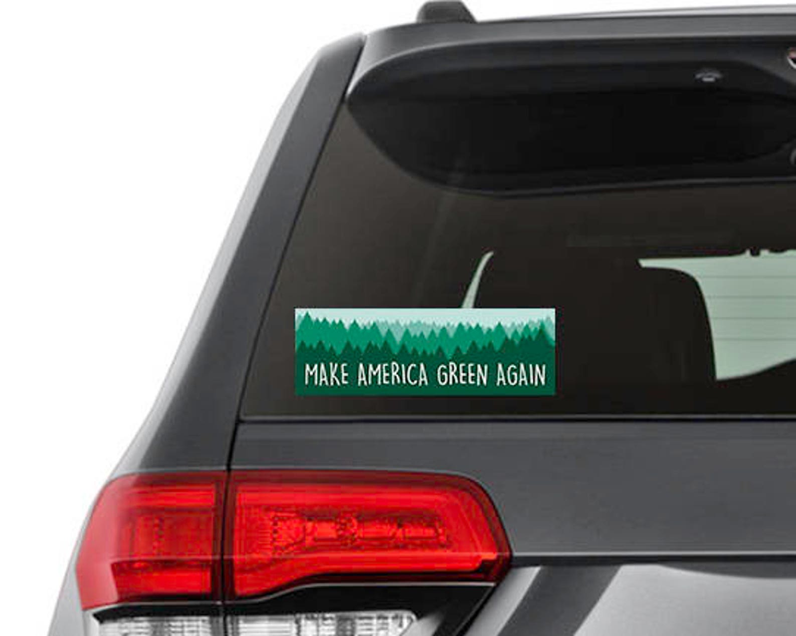 2 Pack Make America Green Again Bumper Stickers Funny Stickers Green ...