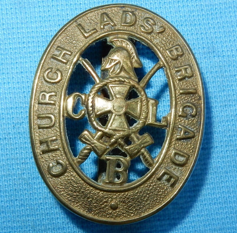 Authentic Church Lads' Brigade Cap Badge Circa 1960 or - Etsy.de