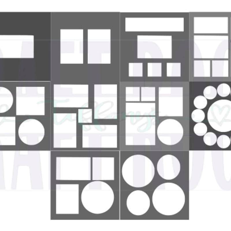 Scrapbook Overlays - Etsy