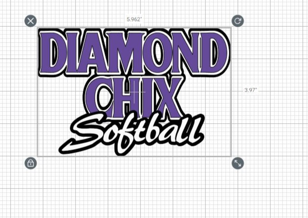 Diamond Chix Softball SVG DIGITAL FILES - Etsy