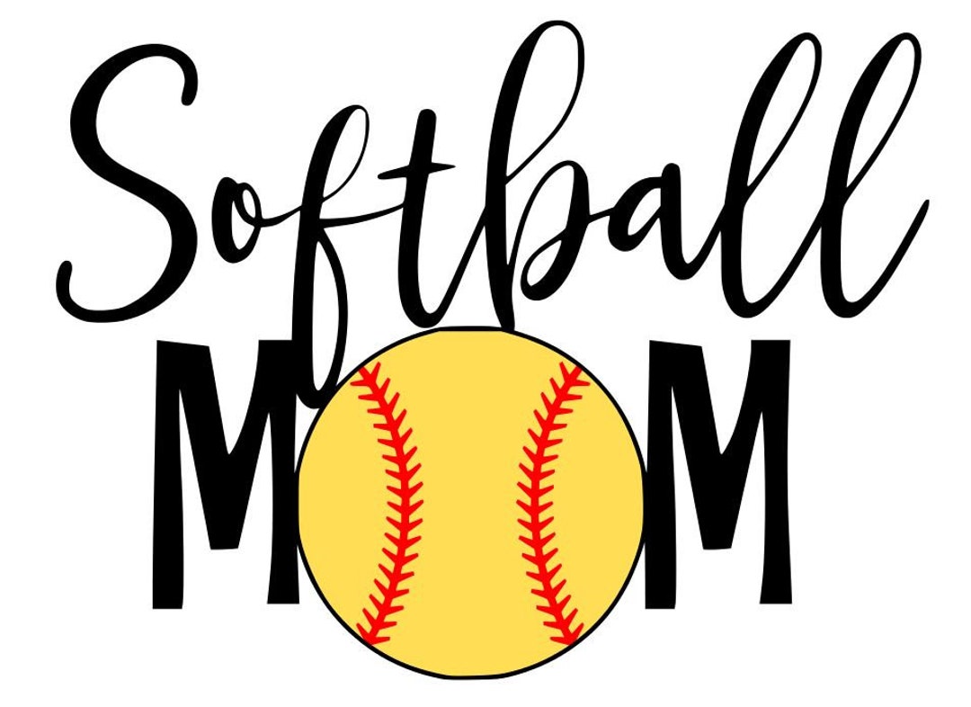 DIGITAL FILE Softball Mom SVG - Etsy