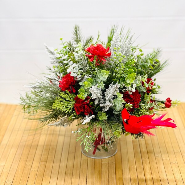 Cardinal Table Decor - Etsy