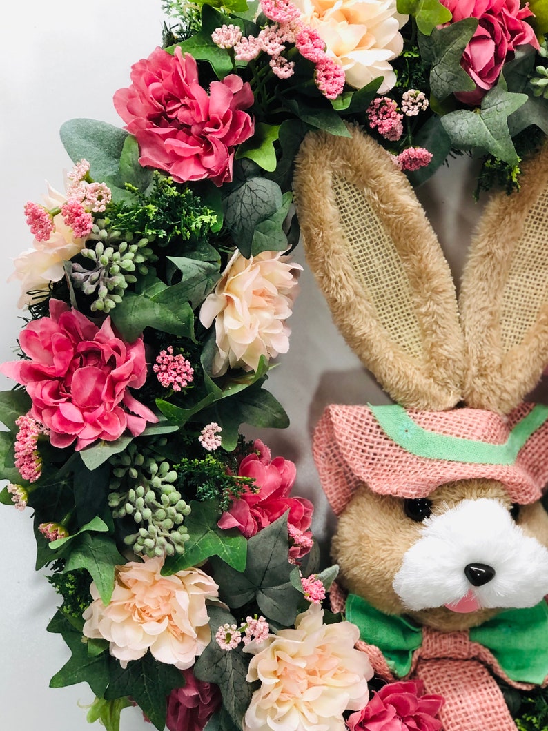 Easter Wreath-spring Door Wreath-summer Wreath-easter Door | Etsy