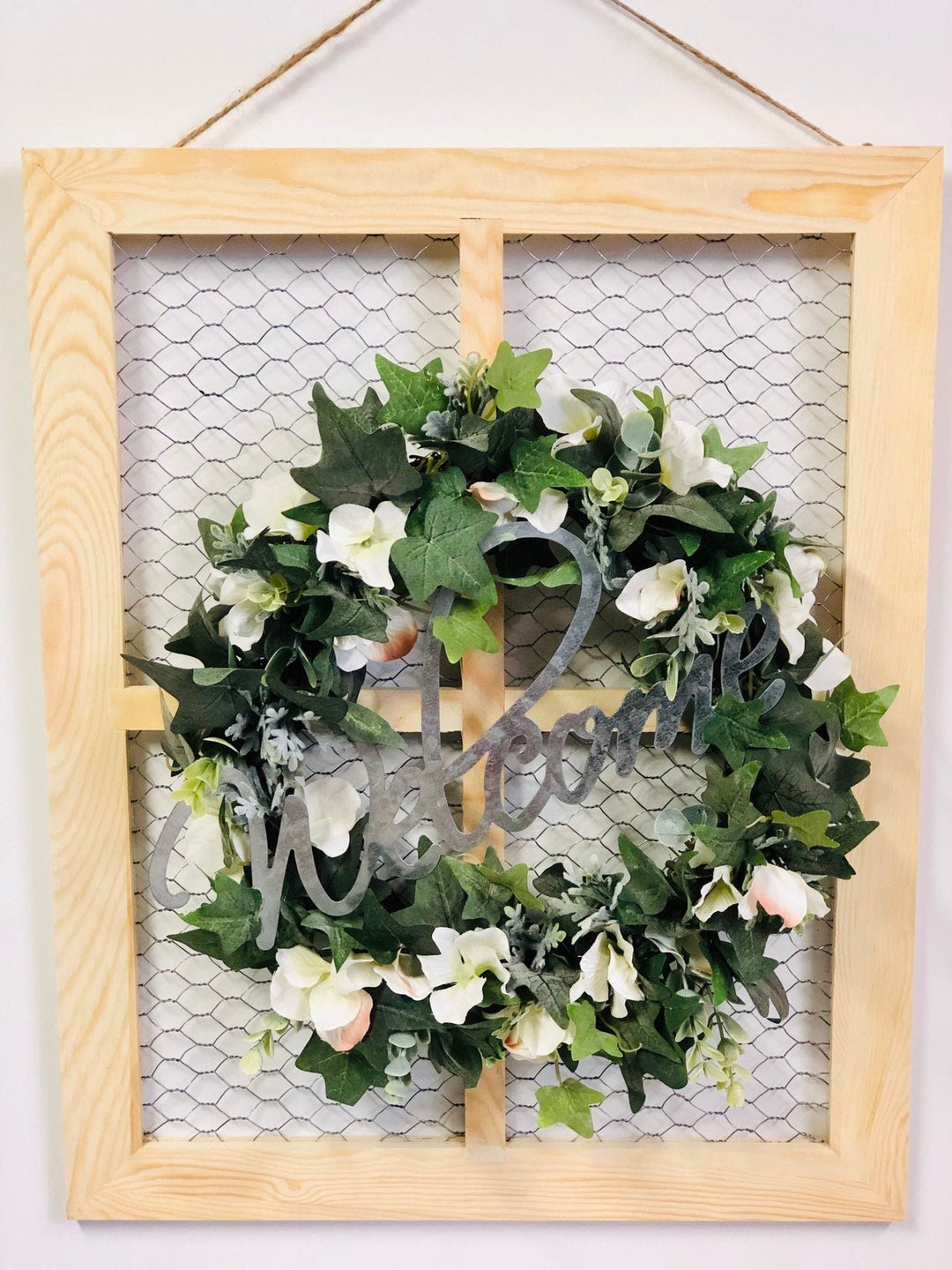 Chicken Wire Decor-farmhouse Wall Decor-farmhouse - Etsy