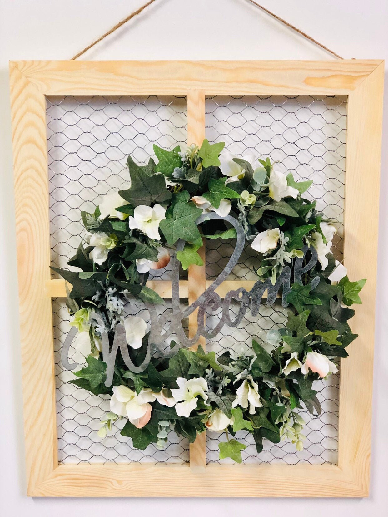 Chicken Wire Decor-farmhouse Wall Decor-farmhouse | Etsy