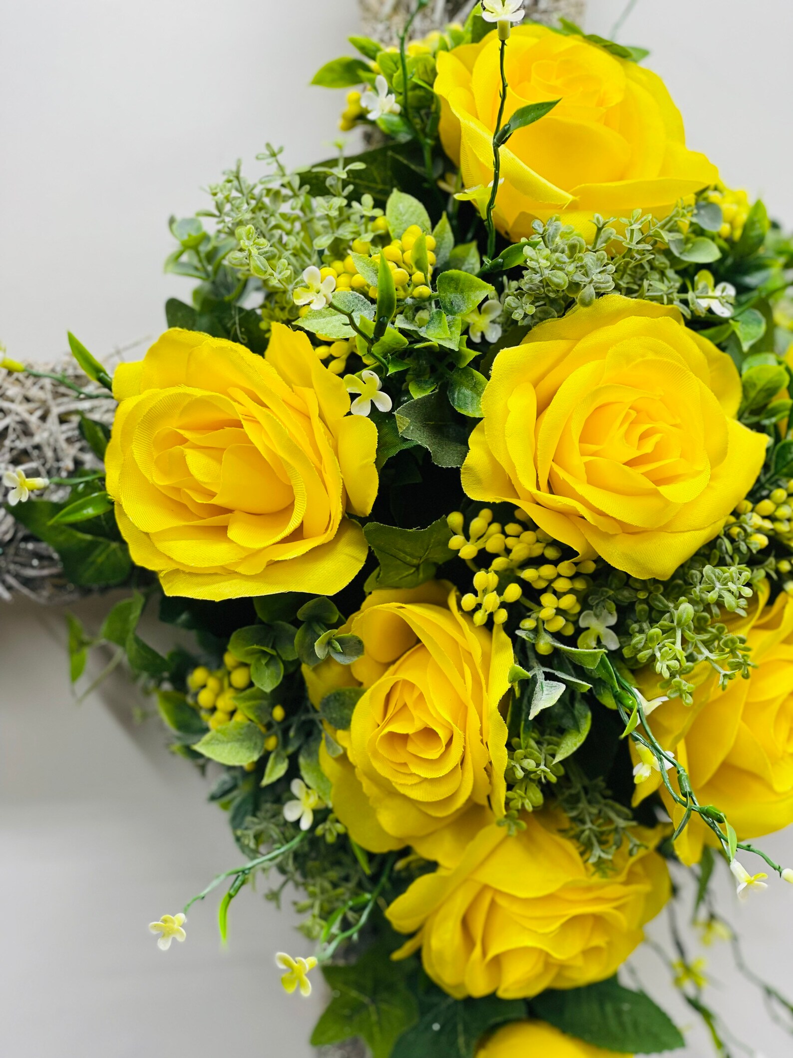 Spring Wreath-mothers Day Flowers Easter Wreath Easter Door - Etsy