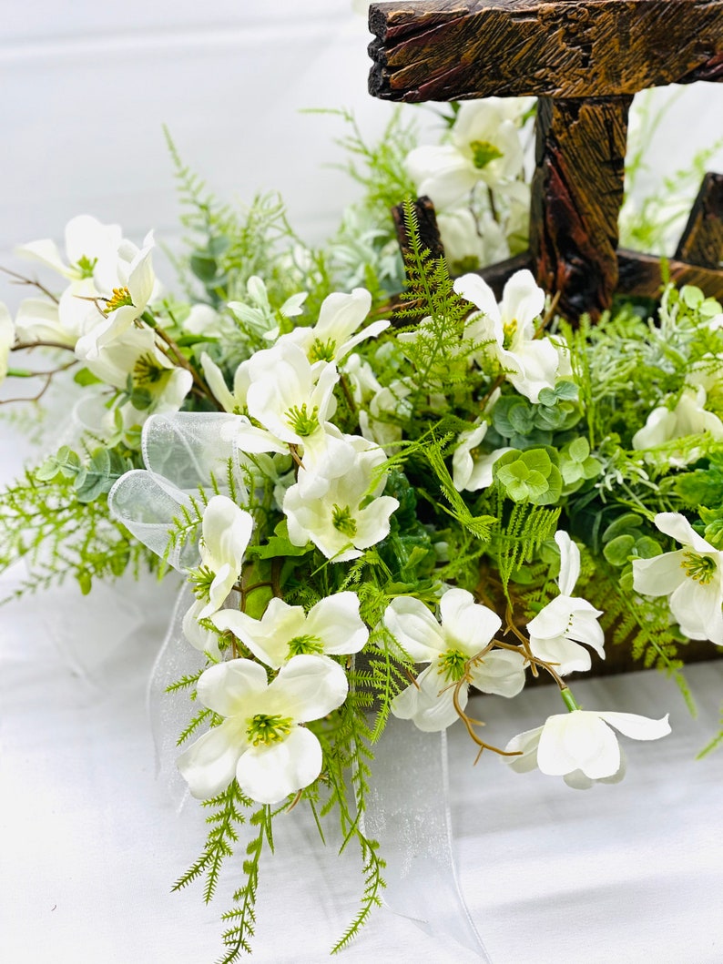 Table Centerpiece-floral Arrangement-religion - Etsy