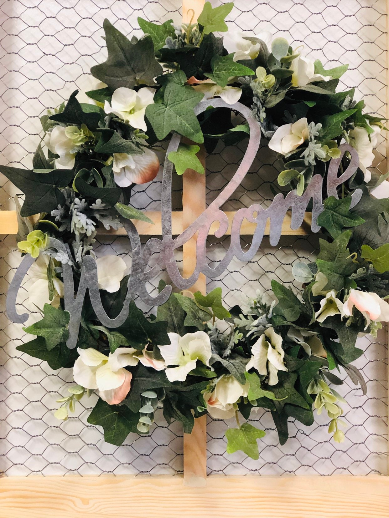 Chicken Wire Decor-farmhouse Wall Decor-farmhouse | Etsy