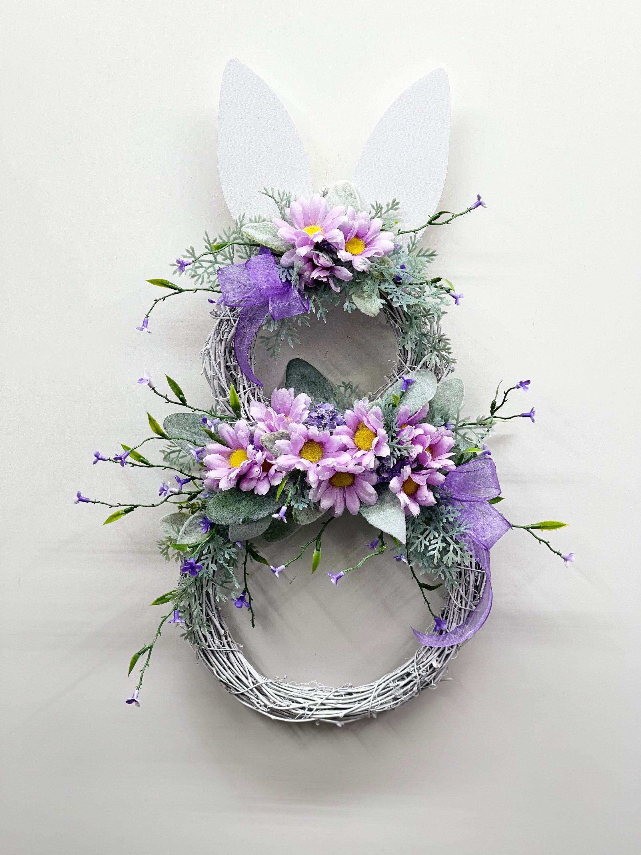 Easter Wreath-spring Door Wreath-summer Wreath-easter Door - Etsy
