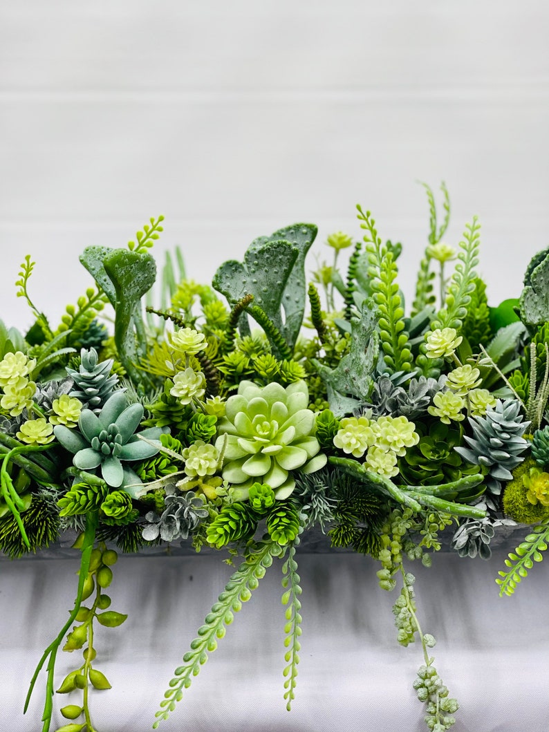 Succulent Centerpiece-table Centerpiece-farmhouse - Etsy