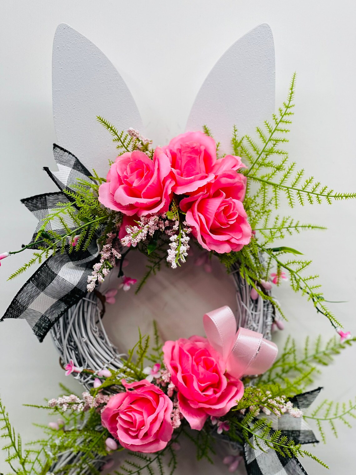 Easter Wreath-spring Door Wreath-summer Wreath-easter Door - Etsy