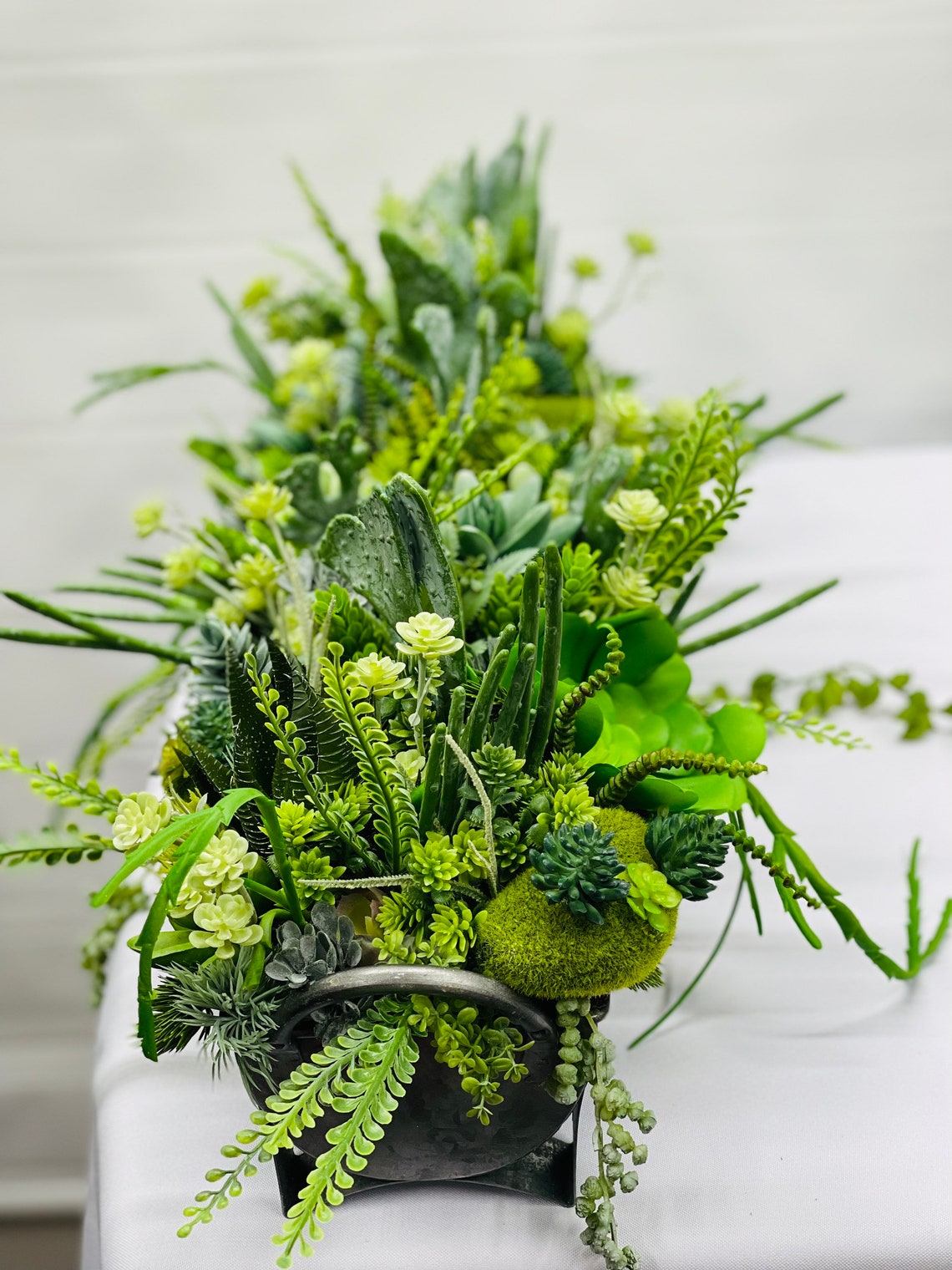 Succulent Centerpiece-table Centerpiece-farmhouse - Etsy