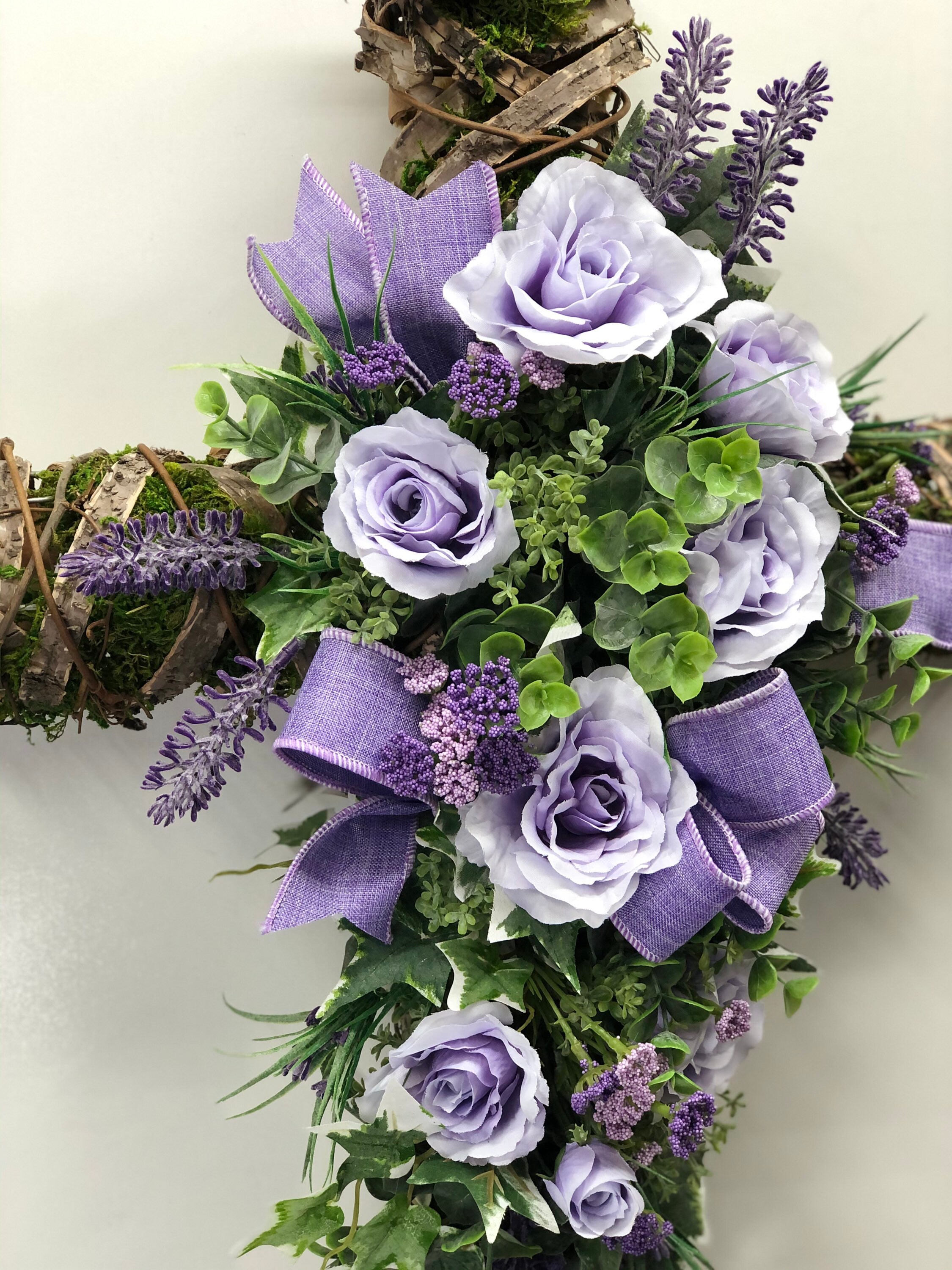 Spring Wreath-Mothers Day Flowers Easter Wreath Easter Door | Etsy