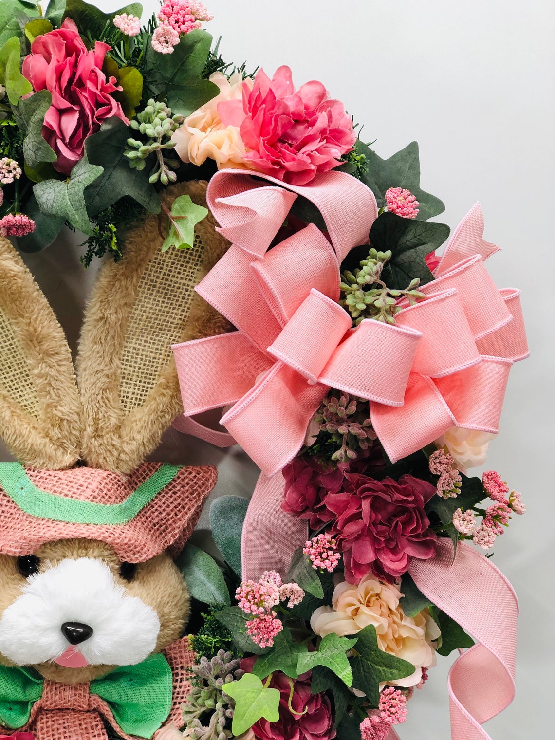 Easter Wreath-spring Door Wreath-summer Wreath-easter Door | Etsy