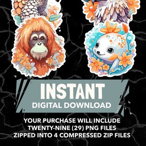 Endangered Animals Digital Download - Etsy