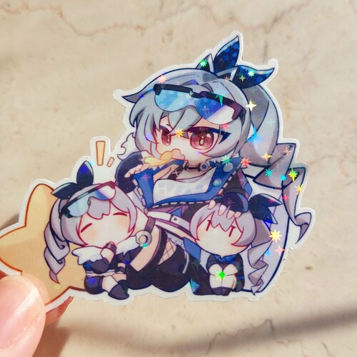 Honkai Star Rail Cute Trash Trailblazer Stickers - Etsy