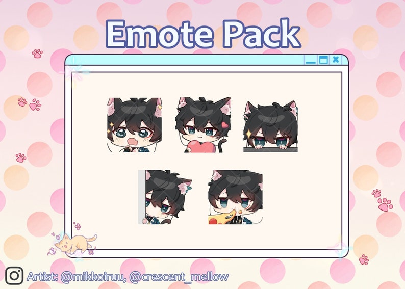 Honkai Star Rail Kitty Dan Heng Emotes - Etsy Ireland