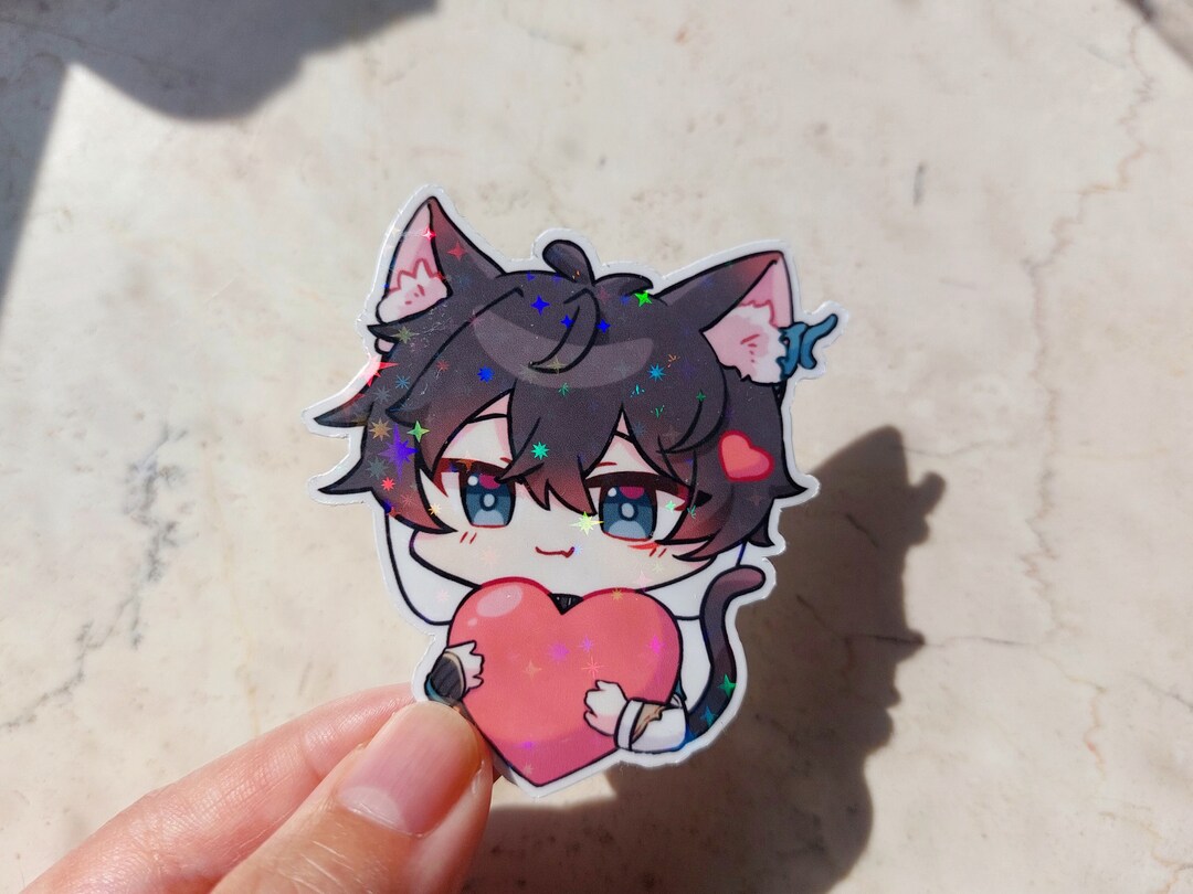 Honkai Star Rail Cute Kitty Dan Heng Sticker - Etsy Australia