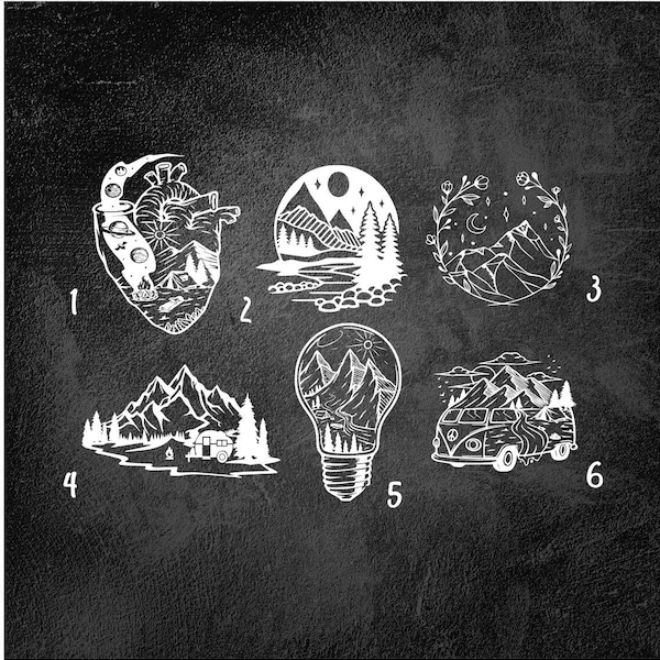 Nature Decals - Etsy