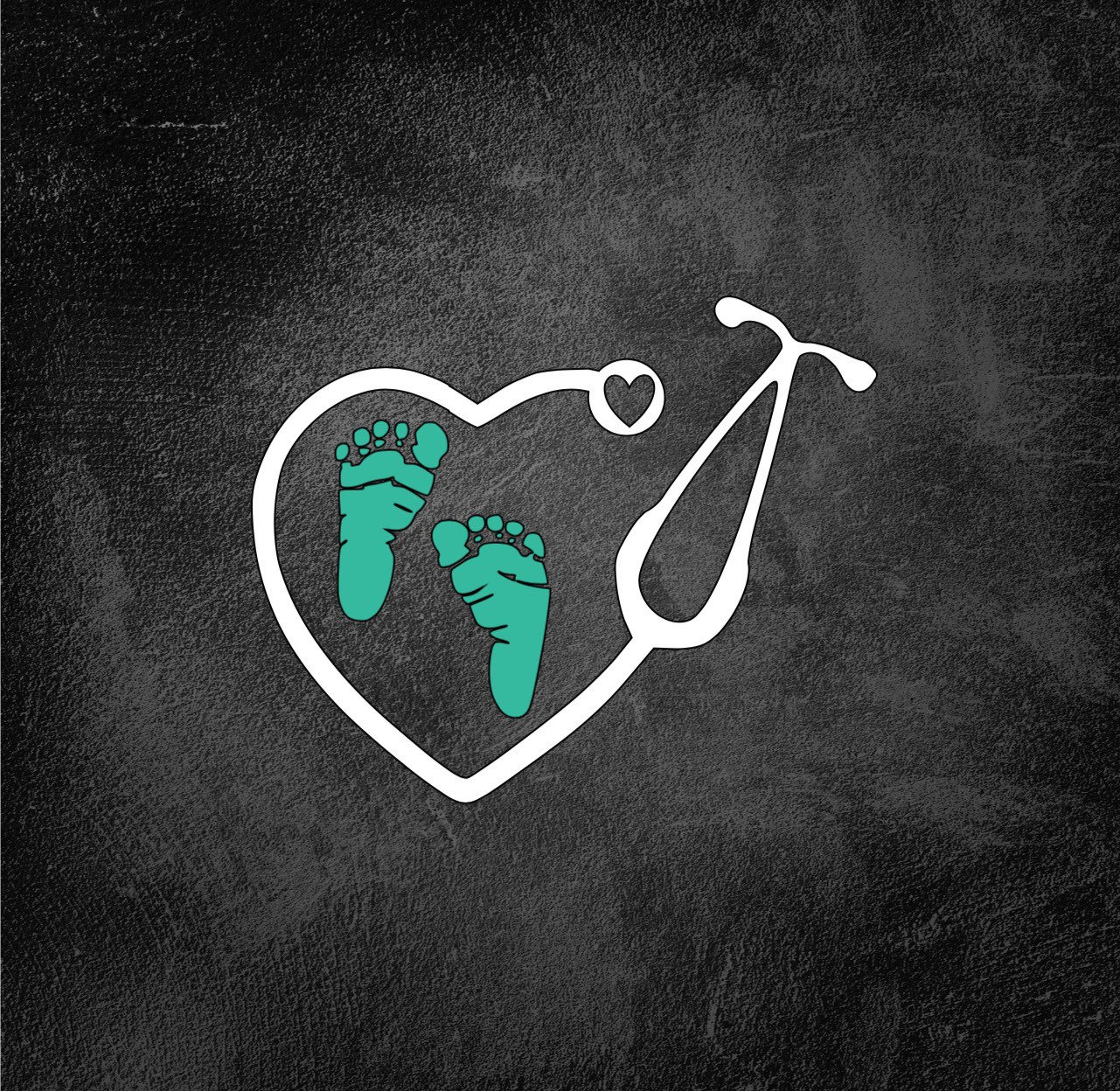 NICU Nurse Decals Nicu Nurse Baby Feet Decal Nurse Decal - Etsy