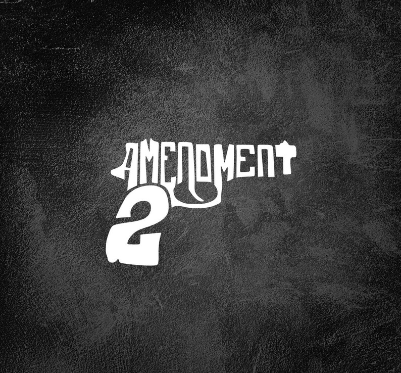 2nd Amendment Decal 2nd Amendment Decal Sticker Yeti | Etsy