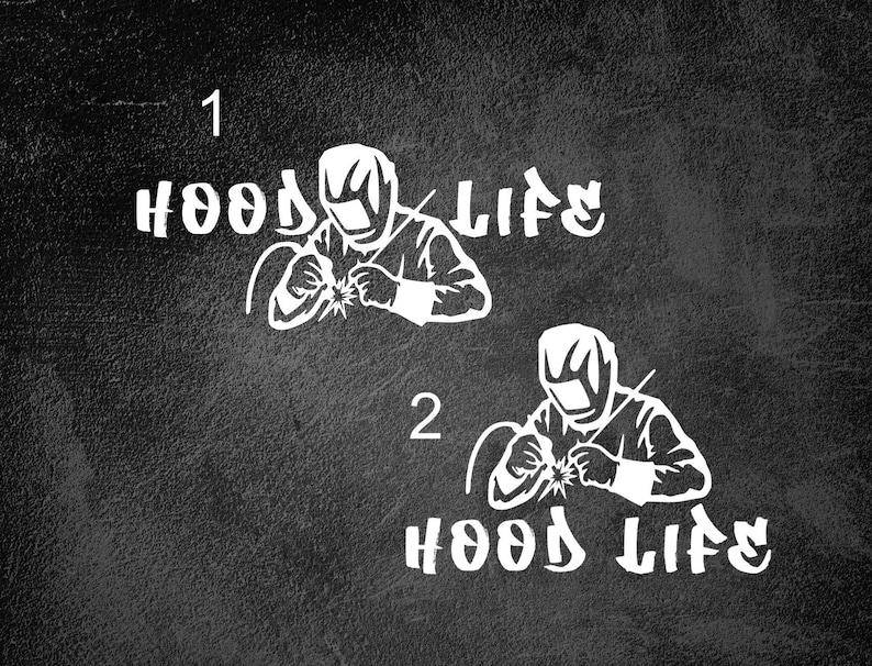 Welder Decal Hood Life Decal Welding Sticker Welding | Etsy