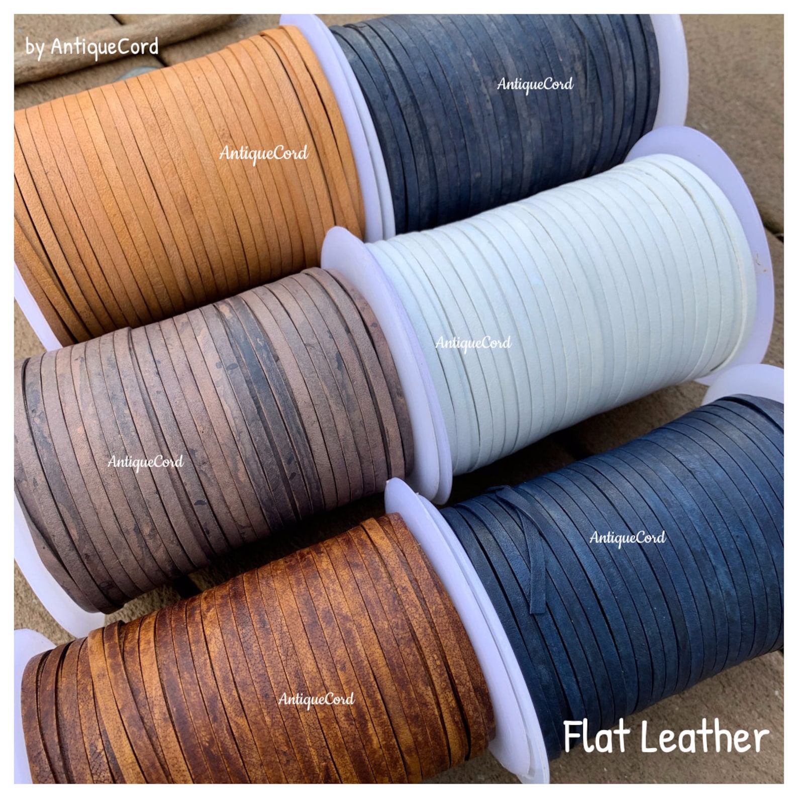 4mm X 1mm Premium Genuine Flat Leather Cord 4.0 Mm Flat Cord - Etsy