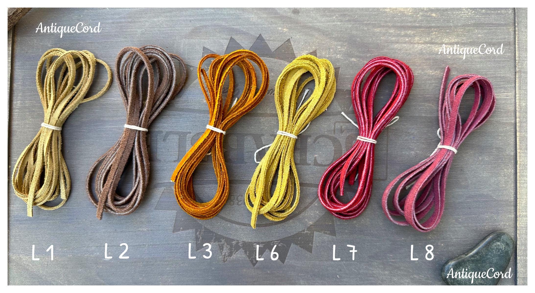 3mm Suede Lace 3mm Wide Suede Color Choice of Suede Lace Suede Suede ...