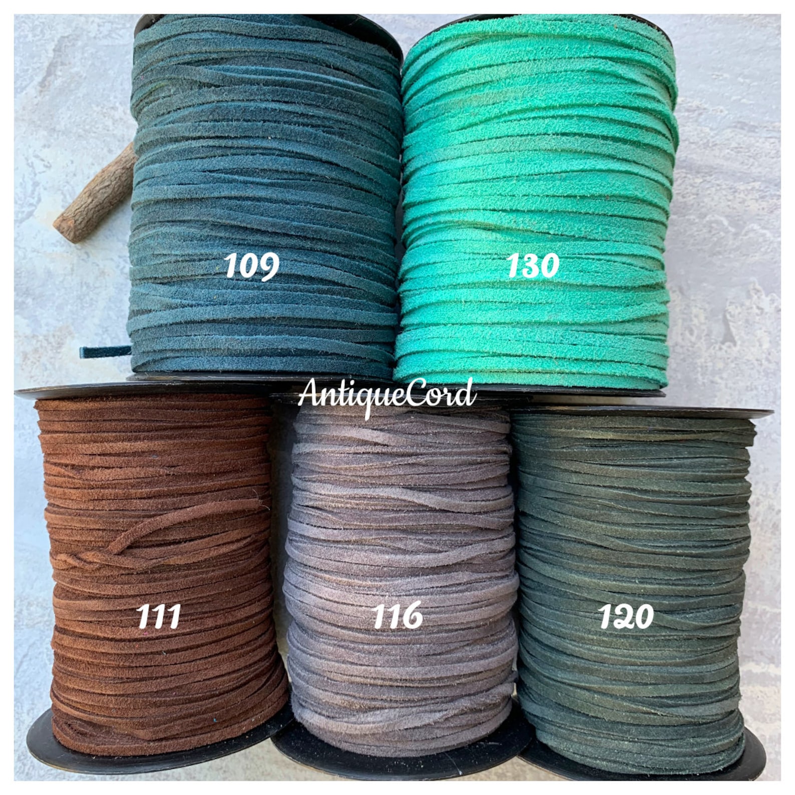 3mm Suede Lace 3mm Wide Choose Color of Suede Lace Suede - Etsy