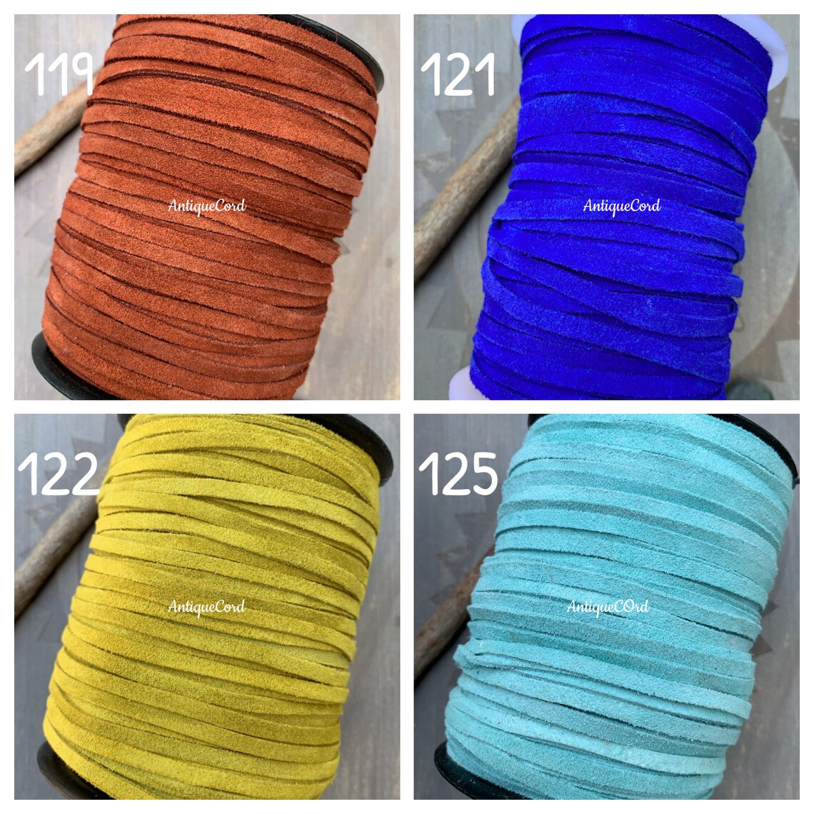 4mm Suede Lace 4 mm wide Real Suede lace Suede Lace Suede | Etsy