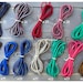 3mm Suede Lace, 3mm Wide, Choose Color of Suede Lace, Suede Lace, Suede ...