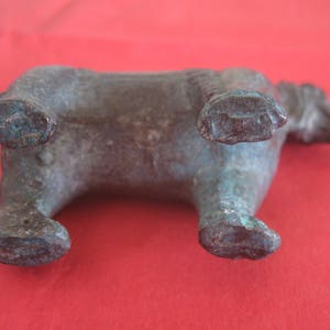 Vintage Chinese Cast Bronze Mythical Figure Sculpture - Etsy