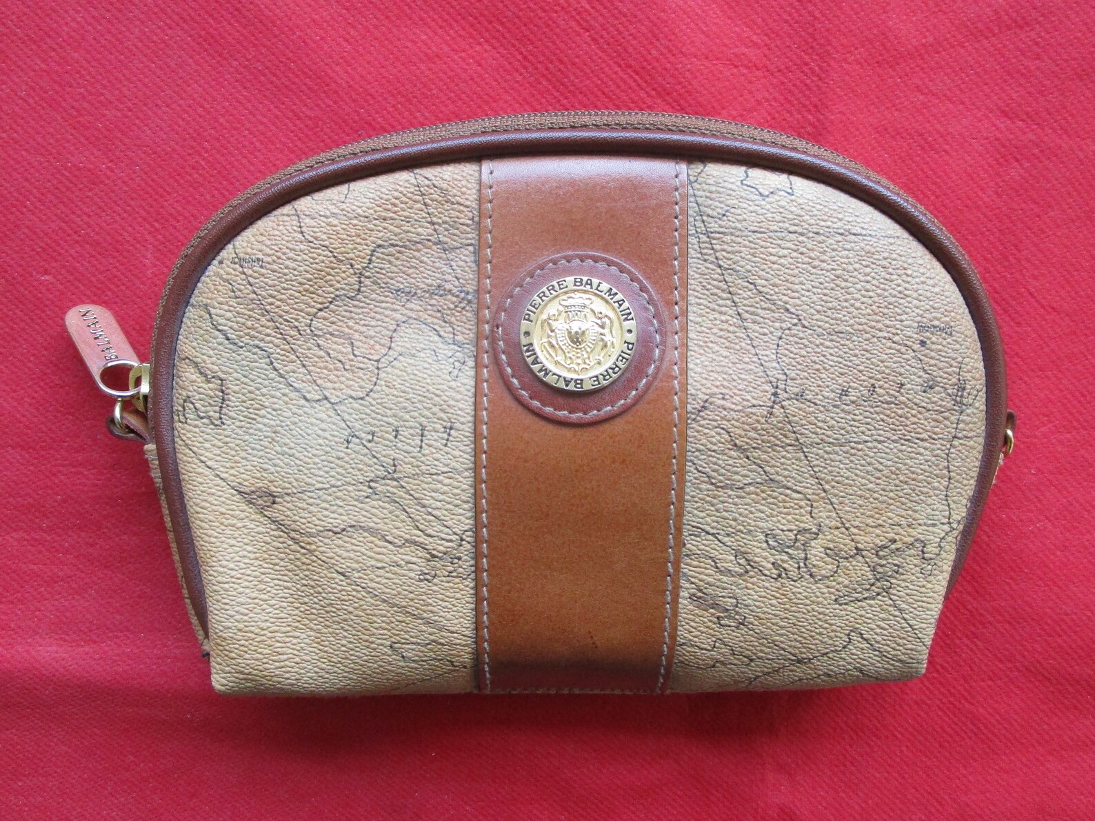 Vintage Pierre Balmain Clutch Bag With Shoulder Strap - Etsy